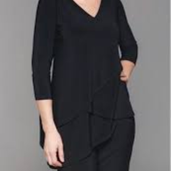 Sympli | Tops | Sympli Matrix Layer 34 Sleeve Top | Poshmark